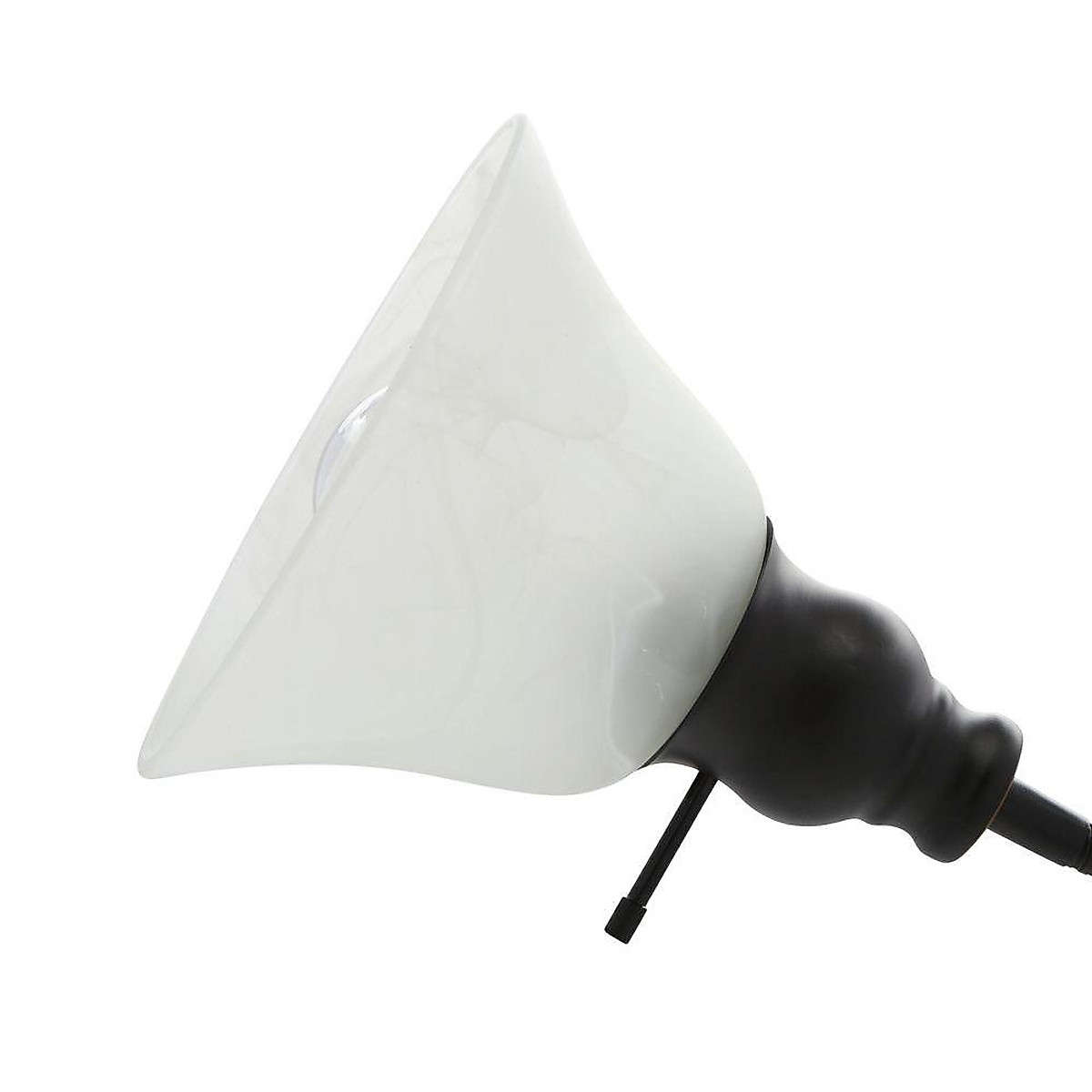 Hampton Bay 71.5 in.Antique Bronze Finish Floor Lamp with attached adjustable reading light