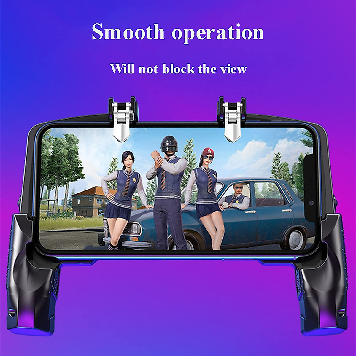 FANA Metal controller joystick is suitable for mobile trigger gamepad suitable for iPhone Android mobile phone shooting game
