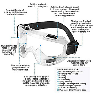 Respirator Mask,Half Facepiece Gas Mask with Safety Glasses Reusable Professional Breathing Protection Against Dust,Chemicals,Pesticide and Organic Vapors, Perfect for Painters and DIY Project