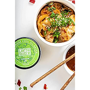 Lahtt Sauce Premium All Purpose Chili Oil, Vegan (Made with Shiitake Mushrooms), Medium Heat, Natural Non GMO Ingredients, Gluten-Free, No MSG, No Preservatives (1 Jar)