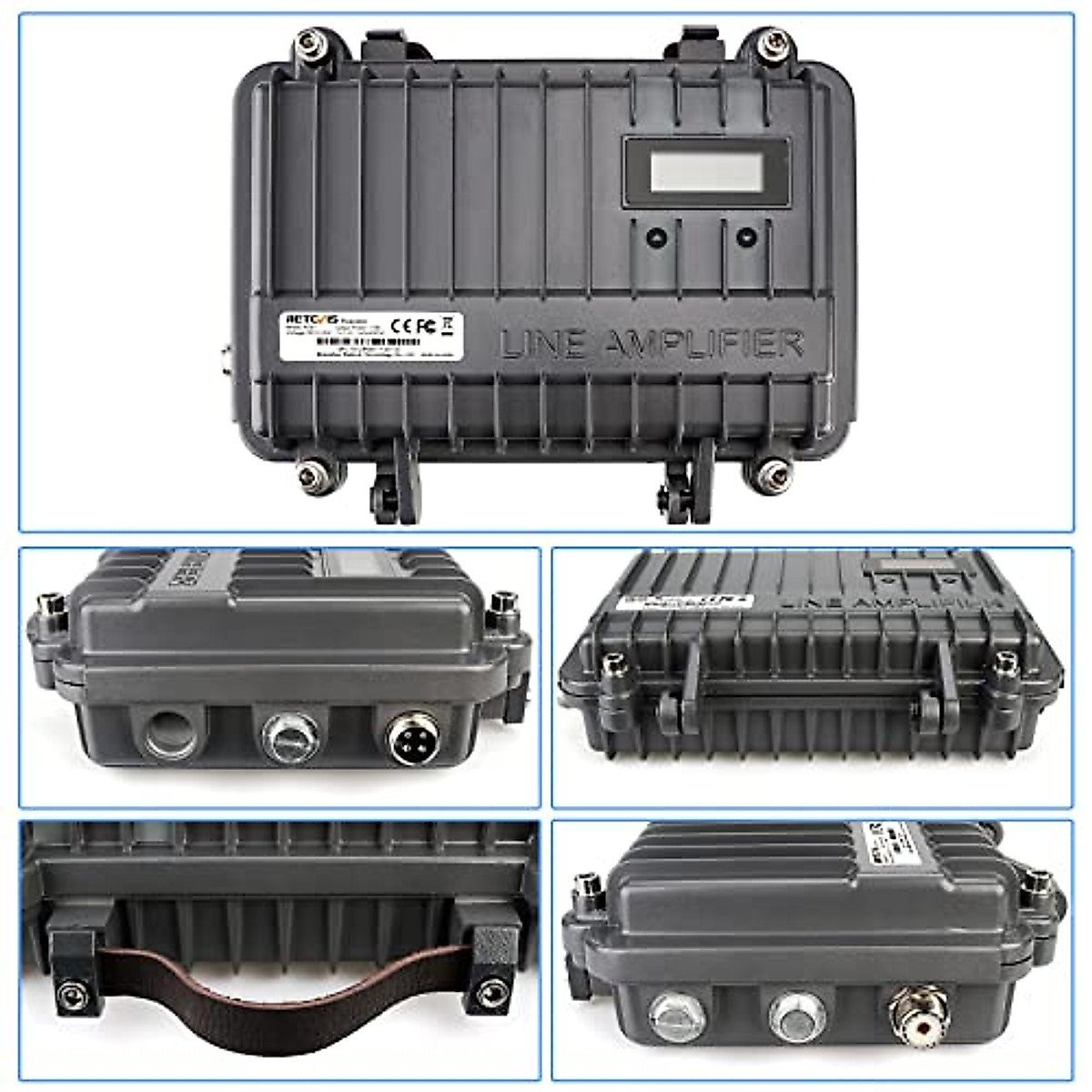 Retevis RT97 GMRS Mobile Radio Relay Communication Set, Full Duplex ...