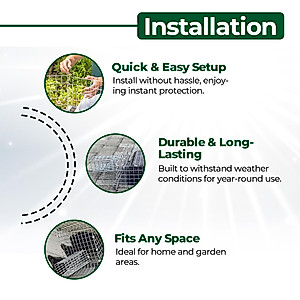 Rhino Excluders® S33 One Way Door for Removal of Squirrels, Chipmunks and Rats