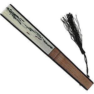 Hand Fan Folding Fan,Hand-held Fan,Vintage Summer Bamboo Folding Fan Hand Held Fan Dance Wedding Party Pocket Gifts Fans Hand Paper Folding Props Vintage style