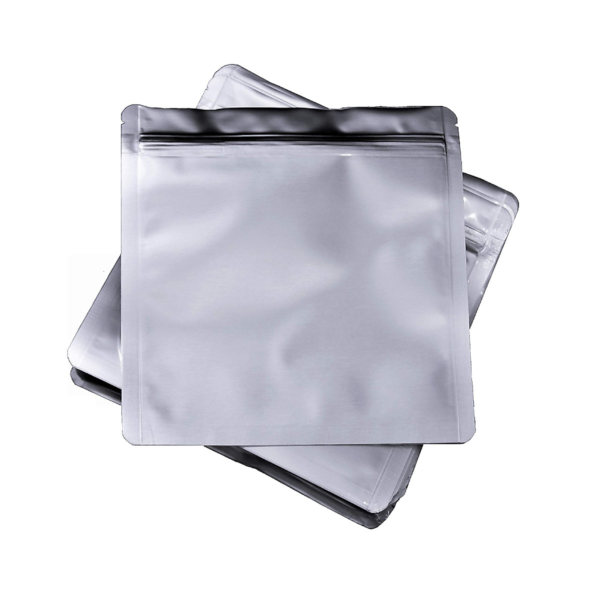 Pleasant Grove Farm 7 Mil Zip Lock Mylar Bags (100, 1 Quart 8.3 x 8.3 Inch)