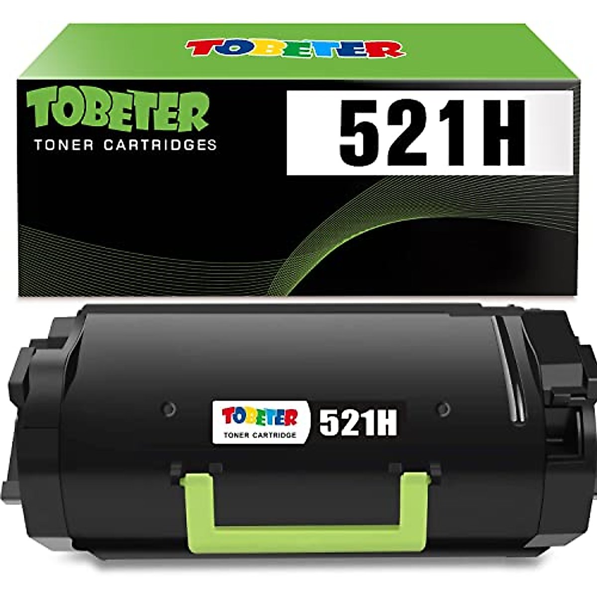 ToBeter MS810 Remanufactured High Yield Toner Cartridge for Lexmark 521H 52D1H00 for MS710 MS711 MS810 MS810n MS810dn MS811 MS811dn MS812 MS710dn MS710n MS711dn MS810de MS810dtn Printer(Black, 1 Pack)