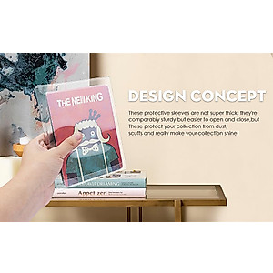 10 Steelbook Box Protectors/Protective Sleeves Cases/Clear Slipcovers G2