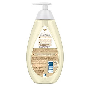 Johnson's Skin Nourishing Moisture Baby Body Wash with Vanilla & Oat Scents, Hypoallergenic & Tear Free Baby Bath Wash, Paraben-, Dye-, Sulfate & Phthalate-Free, 20.3 fl. oz