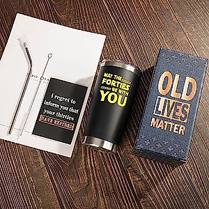 40th Birthday Gifts Men, 20 Oz Personalized Tumbler For Men 40th Birthday, 1983 Birthday Gifts For Men, 40 Birthday Gifts For Men, Unique 40th Birthday Gifts For Men, Mens 40th Birthday Gift Ideas