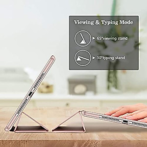 ProCase iPad 9.7 Inch Case iPad 6th 5th Generation Cases, iPad Air 2, iPad Air Case, Slim Soft TPU Cover Stand Smart Case for iPad 9.7 2018 2017 Model iPad Air 2 Air 1 -Pink