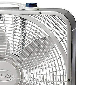 Lasko 20" 3 Speed Settings and Easy Carry Handle Preimum Steel Box Fan (3 Pack)