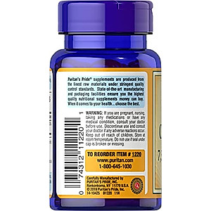 Beta Carotene for Immune and Eye Health by Puritan's Pride to Support a Healthy Immune System 100 Softgels