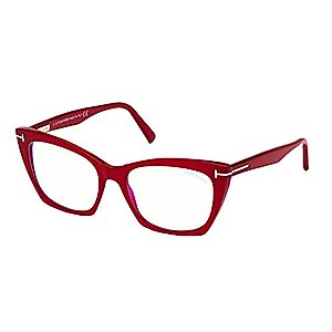 Tom Ford FT 5709-B BLUE BLOCK Shiny Pink 54/17/140 women Eyewear Frame