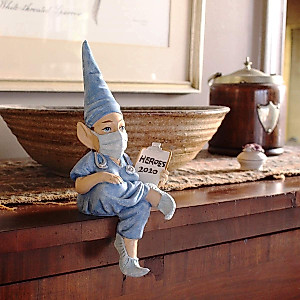 John Bernard & Company Nurse Garden Gnome Statue – Special Edition Commemorative 10” H Shelf Sitter Figurine by Hometown Heroes