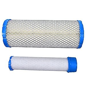 11013-7020 Air Filter & Pre Filter Replacement for Kawasaki 11013-7044 11013-7045 11013-7019 John Deere M131802 M144100 Gravely 21536900 Ariens 00181071 Kohler 2508301-S 2508304-S Lawn Mower