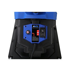 AAVIX AGT308 Electric Chipper & Shredder, Blue