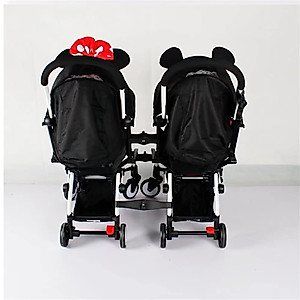 Baby Stroller Connectors for YOYO Strollers Pushchair 2in1 Twins Dual Stroller Connector Linker AIQI/Yoga/VOVO/Yoya/YUYU