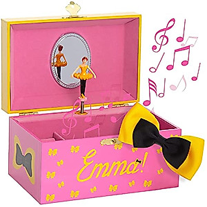 Mighty Mojo The Wiggles Emma Musical Jewelry Box - Comes with Wearable Hairbow - Gift for Wiggles Fans - Music For Kids - Wiggles Toys - Fruit Salad Australian