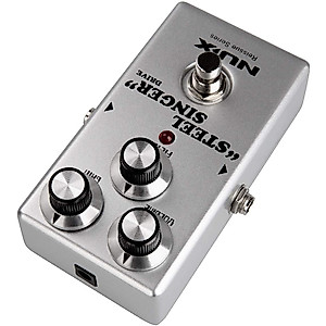 Briskdrop NUX Steel Singer Overdrive Pedal Bundle with Power Supply, steelsingerpsu
