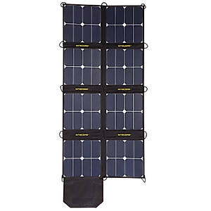 Nitecore FSP100 100 Foldable Solar Panel, Black, CHG-NITE-FSP100