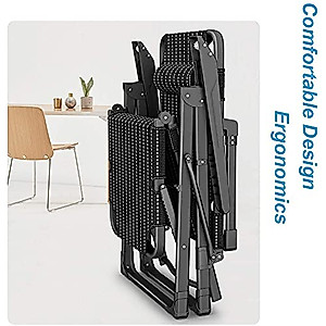 ガードレール Recliners Folding Sunloungers Brown Patio Lounge Chair for Adults Reclining Office Chair with Footrest and Headrest