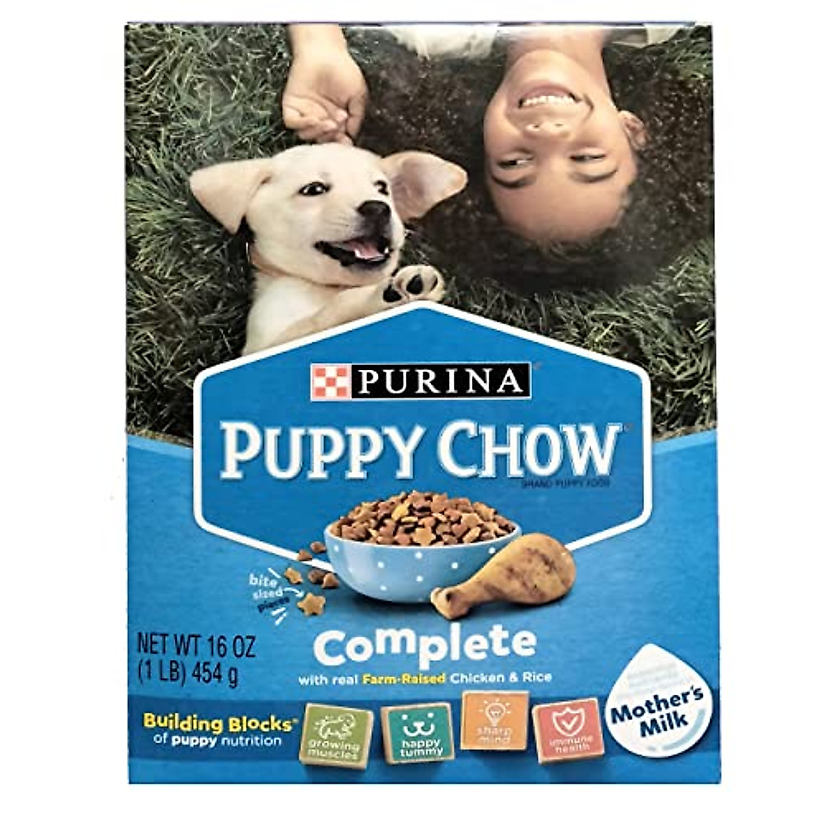 Puppy Chow Complete Nutritious Meals for Healthy Beginners 16 oz (2 Pack)