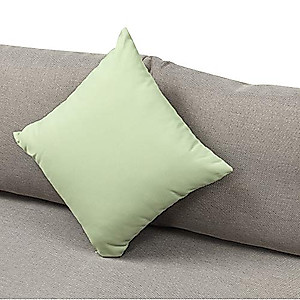 LCH Patio Furniture, 5 Piece Outdoor Conversation Set,All-Weather Wicker Dining Table Chair with Ottoman and Throw Pillows for Lawn, Backyard, Garden, Poolside and Balcony, Beige