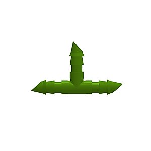 FloraFlex 1/4" Barbed T (100 Pack)