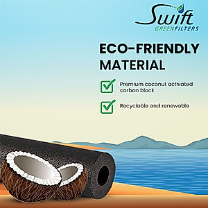 Swift Green Filters SGF-A1-3P Water Filter, 3 Pack, White, 3 Count