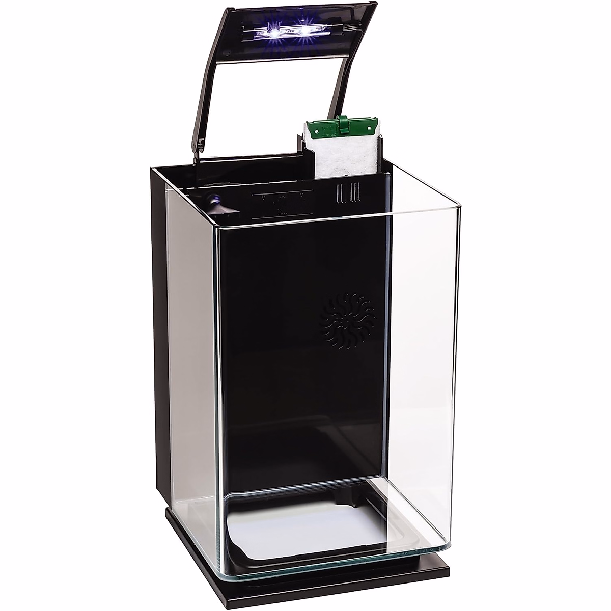 GloFish Aquarium Kit Fish Tank with LED Lighting and Filtration Included