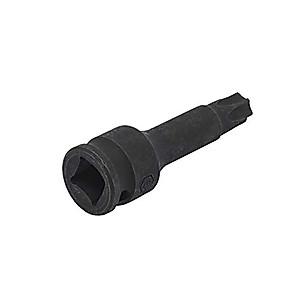 Genius Tools 3/8" Dr. T-30 Star Impact Bit Socket, 60mmL (CR-Mo) - 3460S30