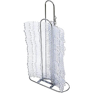 Chrome Plated Metal Hanger Stacker Holds 50-70 Hangers, Organize Wood, Metal and Plastic Adult Size Hangers for Pants and Shirts (Quantity 1) (1)