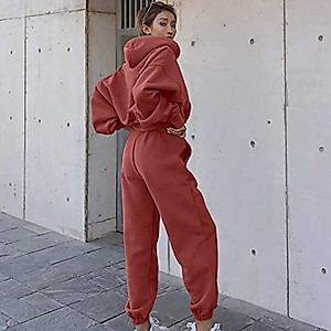2 Piece Outfits For Women Pants Womens 2 Piece Outfits Autumn Sexy Club Outfits For Women Easter Outfits Hot Pink Outfits For Women Tracksuit For Women Set 2 Piece Watermelon Red S
