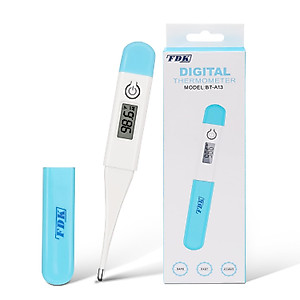 Thermometers for Adults & Kids - Medical Grade, Accurate Oral & Armpit Thermometer, Ideal for Travel, Digital Oral Thermometer for Newborns & Children, Easy-to-Use & Read