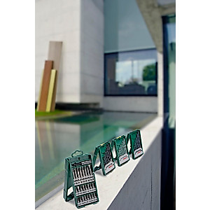 Bosch 2607017071 3 Plus 1 Mini X-Line Set New Drill Bits, Silver/Black