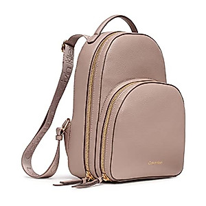 Calvin Klein Estelle Novelty-Backpack, Cocoa, One Size