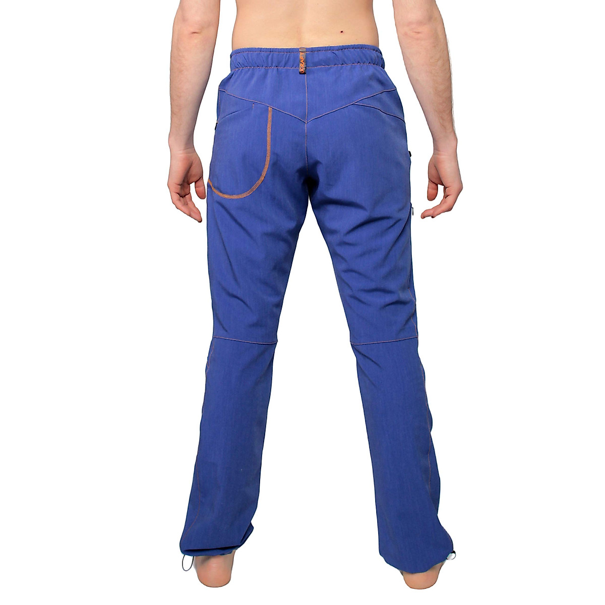 Ucraft "Xlite Rock Climbing Bouldering and Yoga Pants. Lightweight Stretchy Trousers (M, Deep Blue Melange)