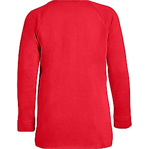 Under Armour Women's UA Hustle Fleece Crew MD Red