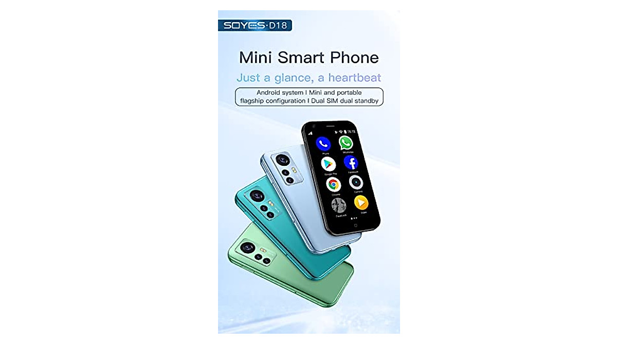 Unlock the Mini Smartphone with 2.5'' HD Display