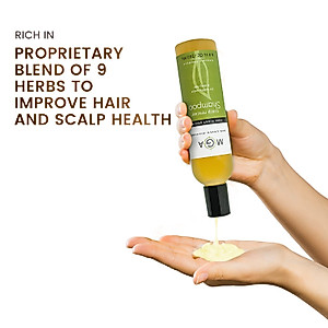 MGA Vegan Shampoo and Conditioner Set - Scalp Rescue Organic Formula for All Hair Types | Curly Hair Care Products for Men & Women | Silicone & Sulfate Free Shampoo and Conditioner Travel Set | 8.8Oz