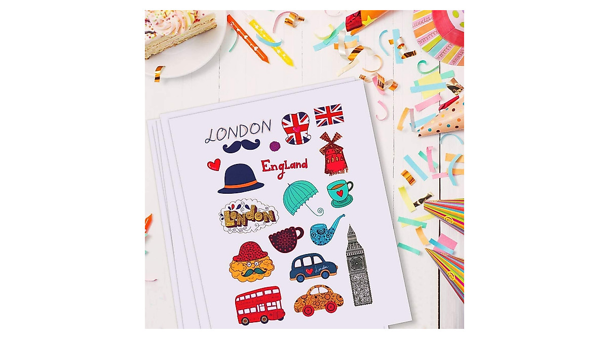 55 Glossy Waterproof Printable Vinyl for Inkjet/Laser