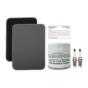 Generac 0G84420151 Portable Generator Air Filter Sets and Multipacks (Air, Oil and Spark Plugs (496018T) Maint Kit)