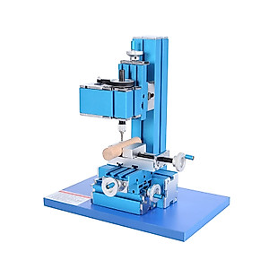 DONCK Wood Lathe Mini Metal Lathe DIY Miniature Milling Machine Miller 100-240V Woodworking Metal Aluminum Processing Tool Mini Milling Machine