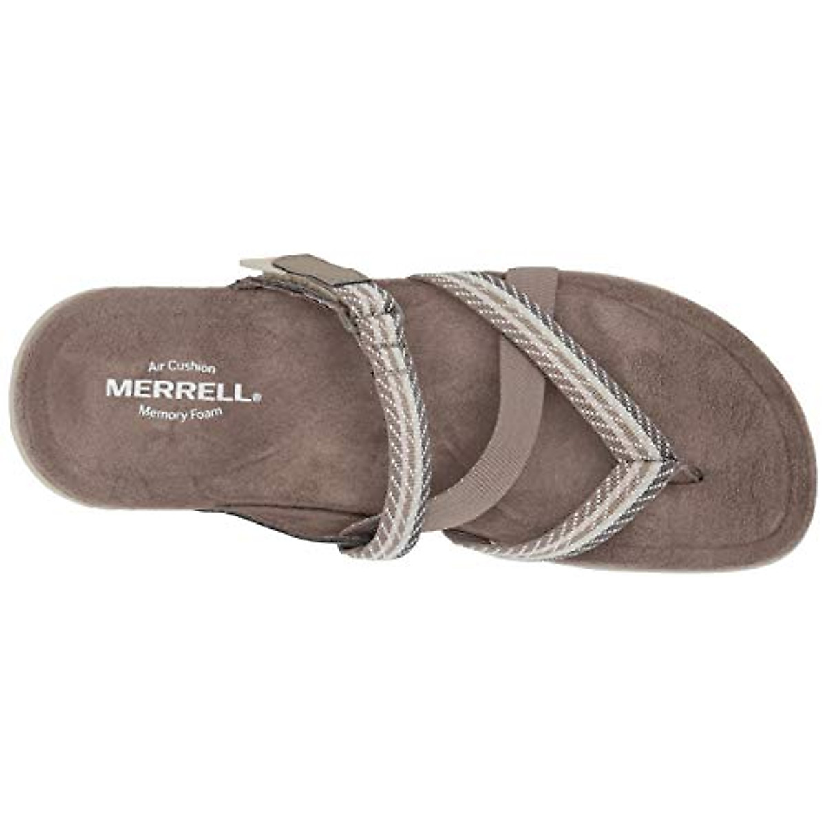 Merrell Women's District Mendi Thong Slipper, Brindle, 08.0 M US