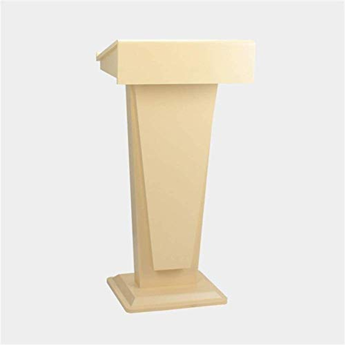 MObyat Lectern Podium Stand,Lectern Speaking Desk Reception Table Teachers Solid Wood Simple Podium for Church, School Or University for Church School Presentation