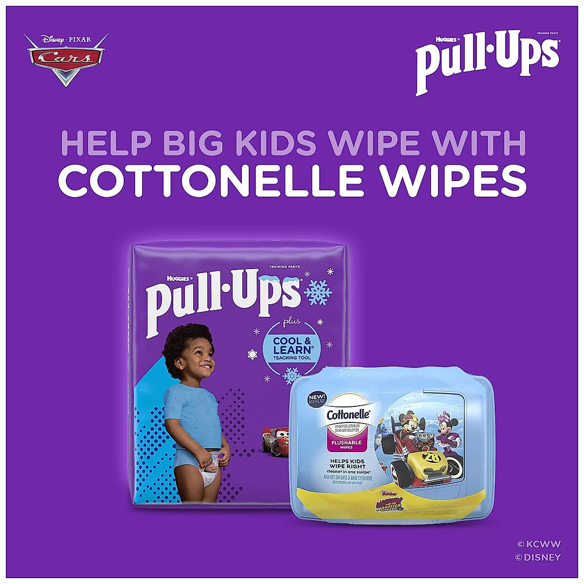 Pull-Ups Cool & Learn Boys' Training Pants, 3T-4T, 84 Ct