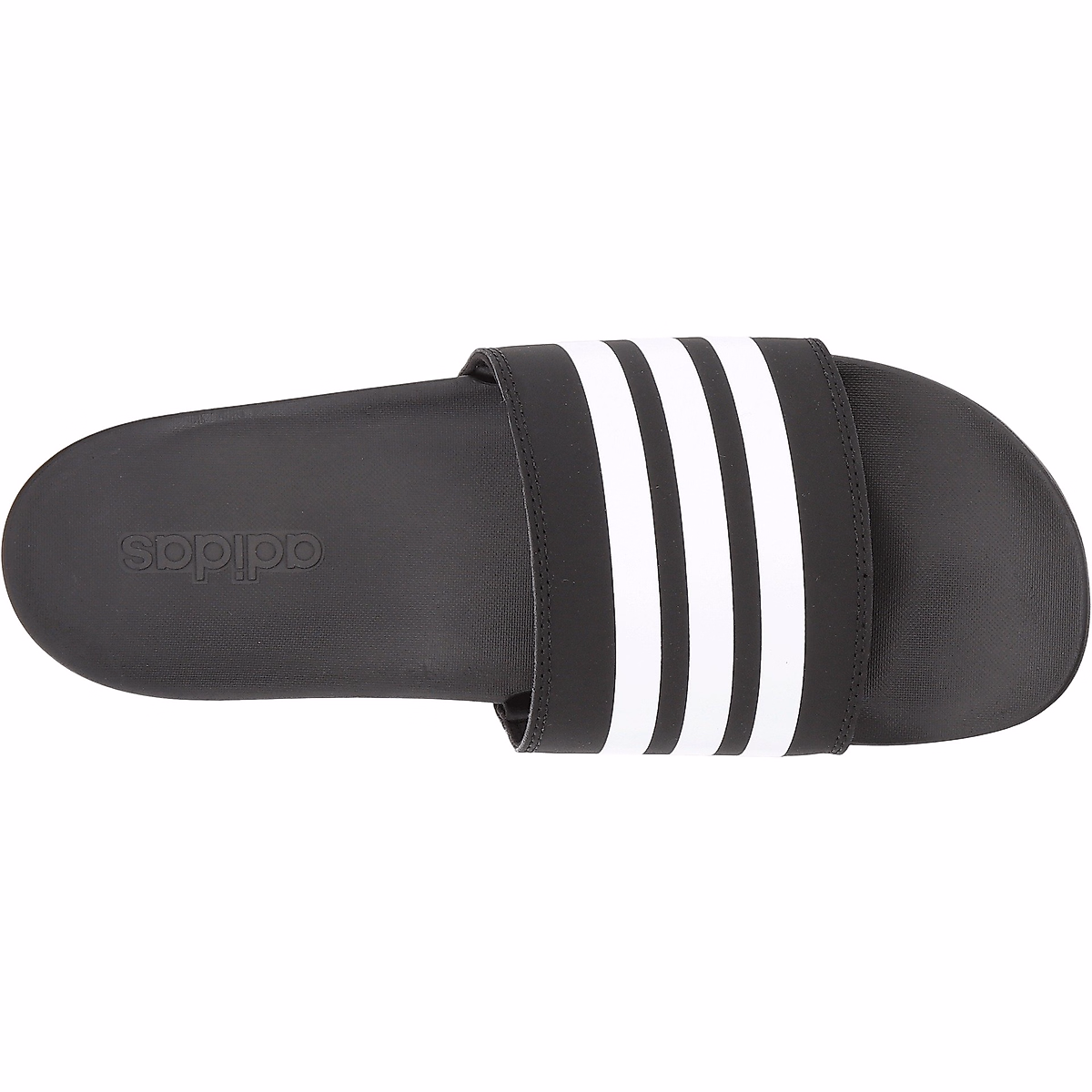 adidas Men's Adilette Comfort Slides Sandals, Core Black, 11