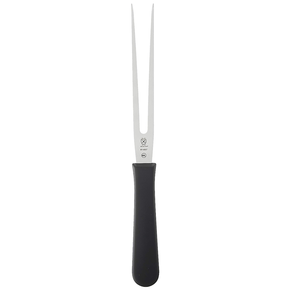 Mercer Culinary M14007 Millennia Black Handle, 7-Inch Straight, Cook's Fork