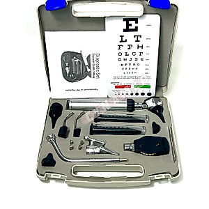 Cynamed Otoscope Diagnostics Ear, Nose and Throat Exam Kit, Perfect Tool for Students
