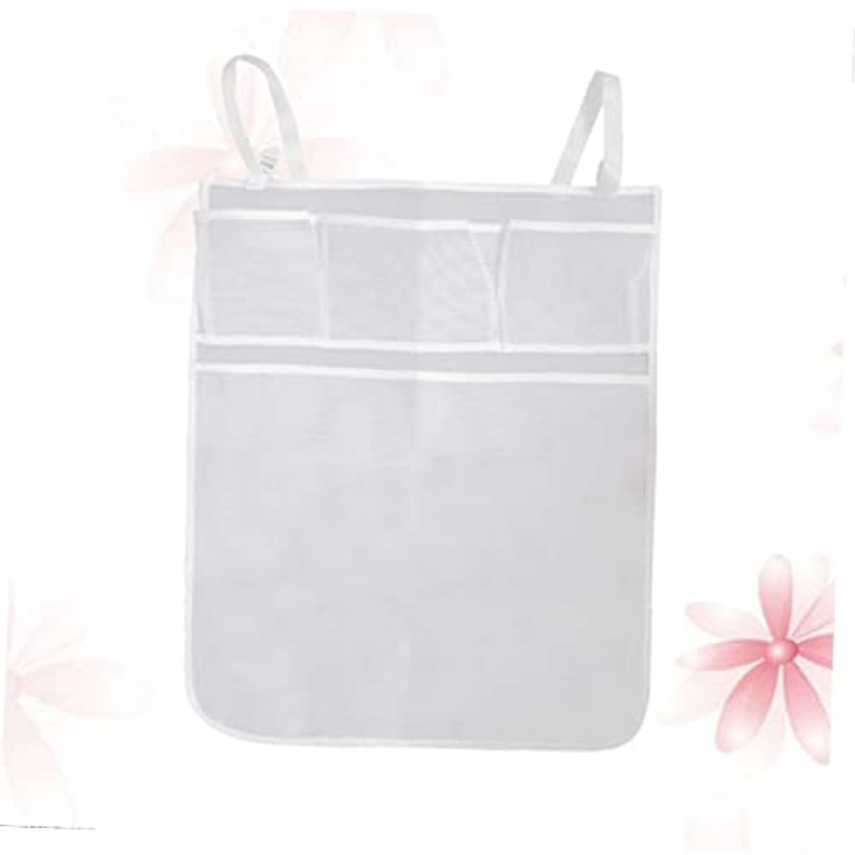ibasenice Diaper Bag Organizer Toy Storage Bag Hanging Storage Bag Hanging Diaper Bag Multipurpose Bag Trolley Multifunctional Bag Child Mesh Bag