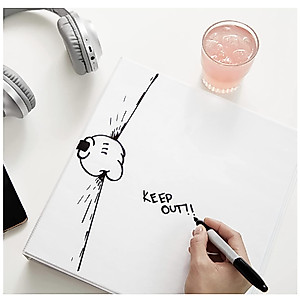 PUCHA Permanent Markers Fine Point Markers Pens, Office Supplies for School, Home. 36-Count-Black